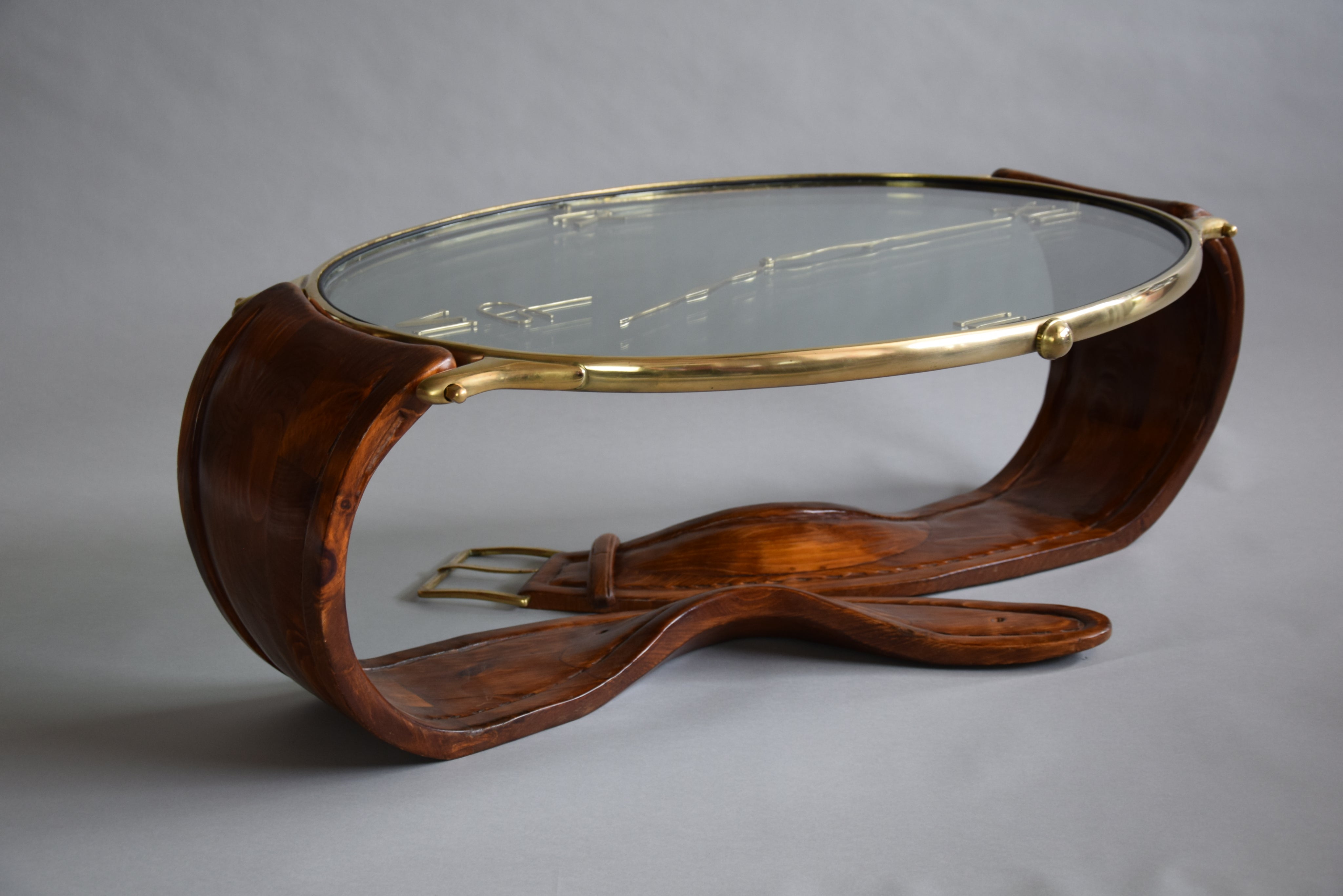 Classic Vintage Gold Wrist Watch Coffee Table made in Italy– Vintage ...